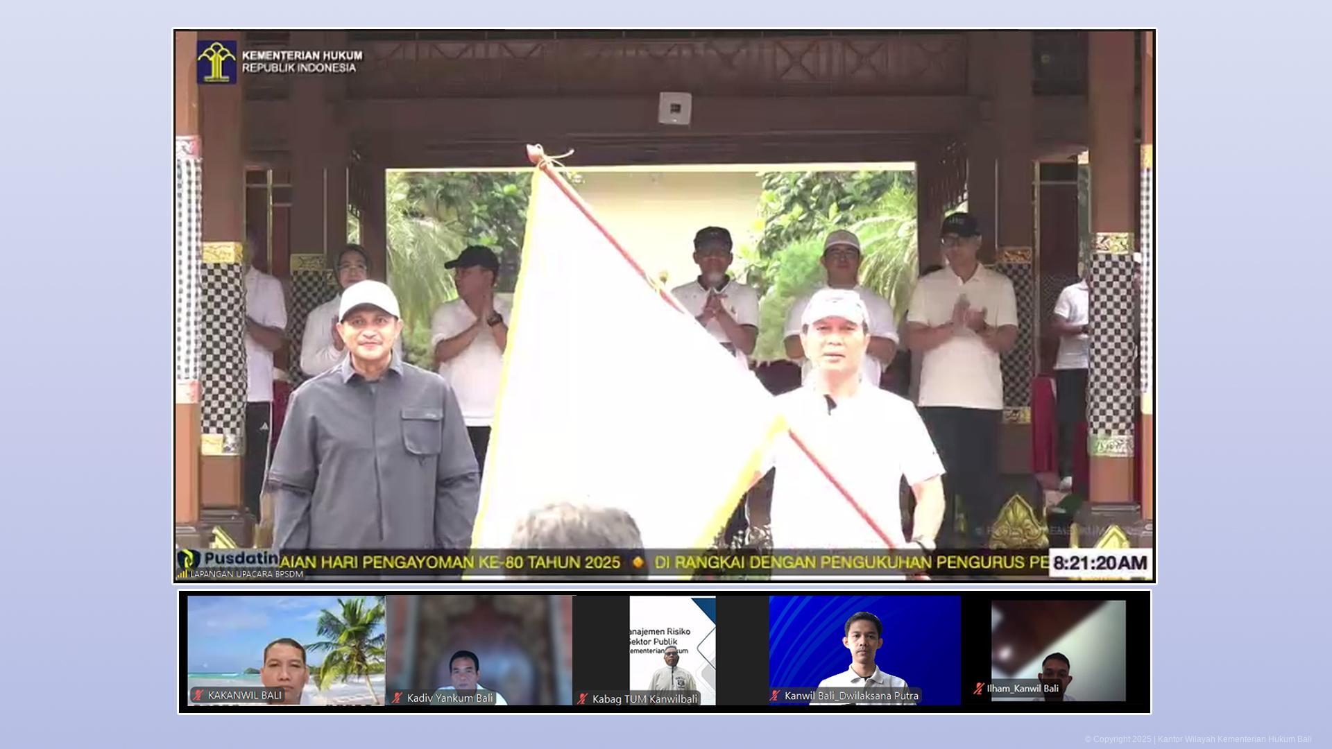 Peringatan Hari Pengayoman ke-80 Resmi Dimulai, Wamenkum Ajak Insan ...